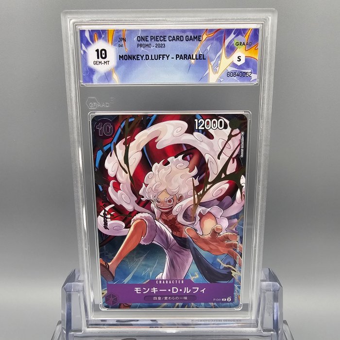 One Piece Graded card - One Piece - NIKA Monkey.D.Luffy (Promo) P-041 ...