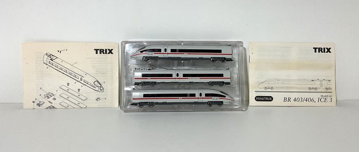 Minitrix N - 37780 - Model train locomotive (1) - High-speed train ICE ...