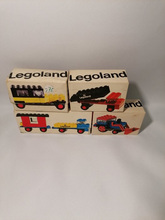 LEGO Set - Legoland - lego collectie legoland 4 stuks met dozen ...