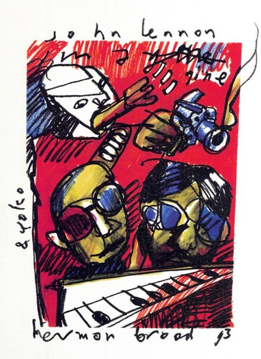 Beatles, Black Crowes, Eric Clapton, Prince - Poster, Herman Brood Pop ...