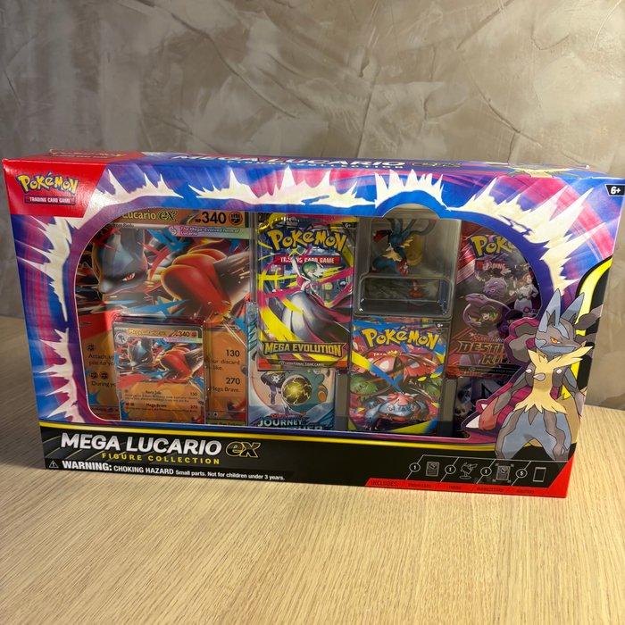 Pokémon - 1 Box - Mega Lucario ex Figure Collection - Scarlet & Violet ...