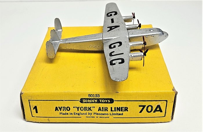 Dinky Toys - Model plane - Dinky Toys 70A Avro York Air Liner, Boxed ...