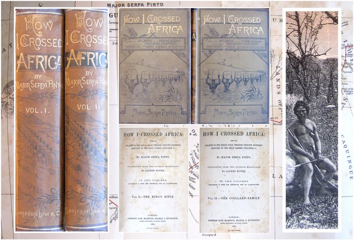 Pinto, Major Serpa - How I crossed Africa - 1881 | Barnebys