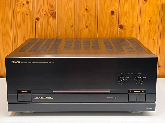 Denon - POA-2400 - Optical Class A Solid state power amplifier | Barnebys
