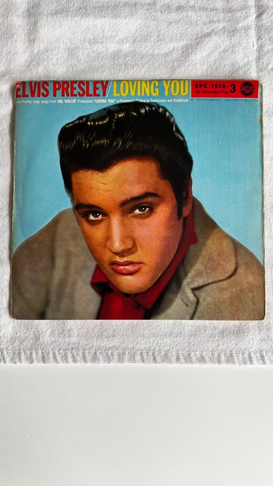 Elvis Presley - Loving You - Original German EP - 7" EP - 1st Pressing ...
