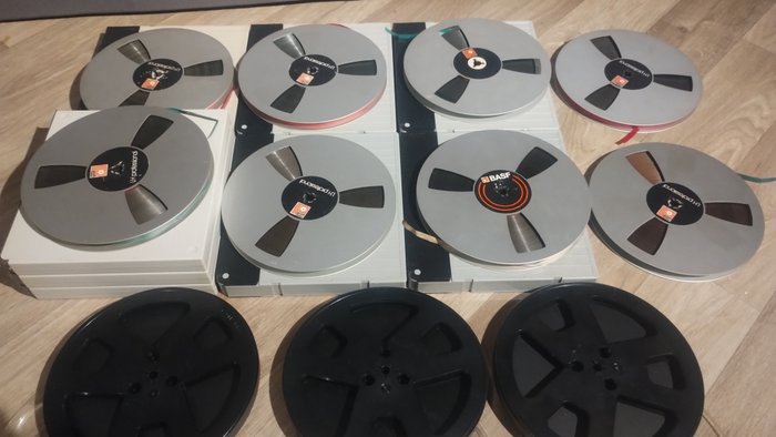 BASF Metal reel - 18cm (7 inches) reel-to-reel Reel to... | Barnebys