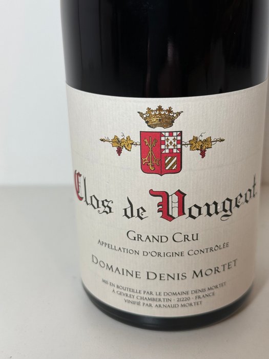 2022 Domaine Denis Mortet - Clos Vougeot Grand Cru - 1 Bottle (0.75L ...