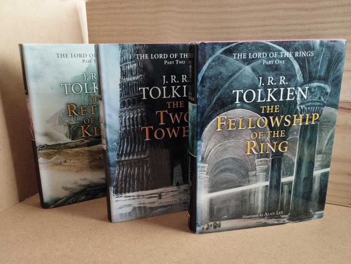 J.R.R. Tolkien/Alan Lee - Lord of the Rings Trilogy (Illustrated | Barnebys