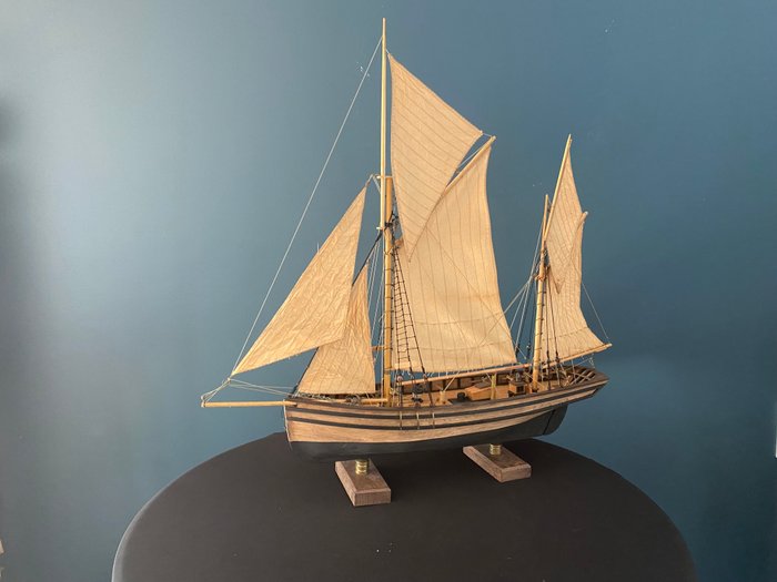 Model ship - Brixham Trawler Model – Klassiek Zeilschip... | Barnebys