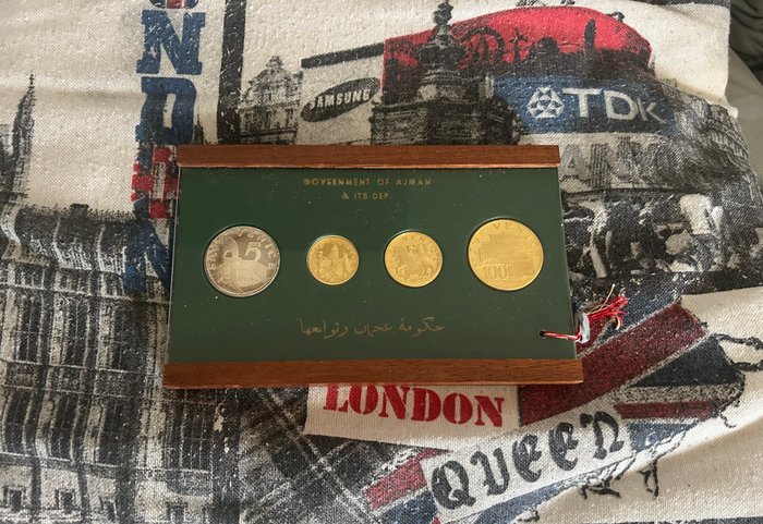 United Arab Emirates. Proof Set of 4 Coins 1971 (ND) "Save Venice ...