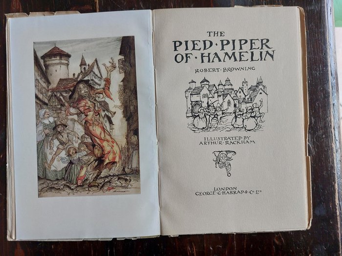 Arthur Rackham - The Pied Piper of Hamelin - Il pifferaio magico - 1939 ...