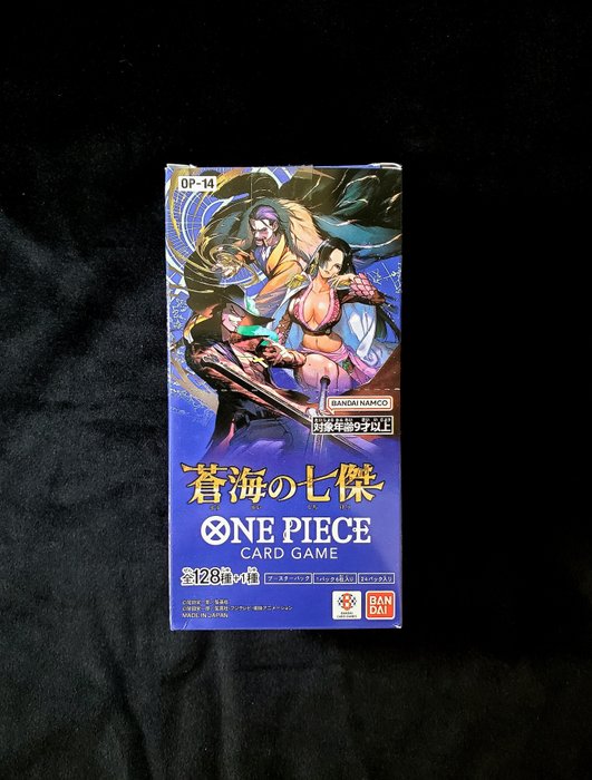 Bandai - 1 Booster box - One Piece - OP-14 The Azure Sea’s Seven ...