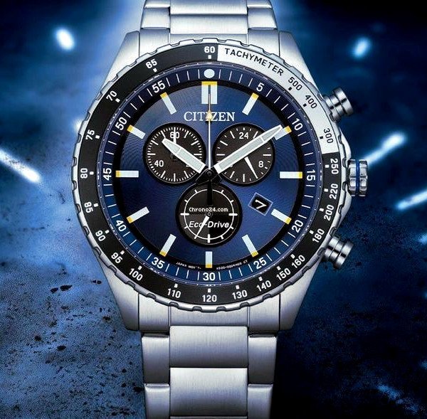 Citizen - "NO RESERVE PRICE" - MARINE Chrono - Eco Drive... | Barnebys
