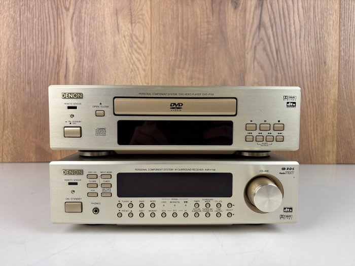 Denon - AVR-F100 Receiver - DVD-F100 DVD CD Player Stereo set | Barnebys