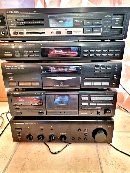 Pioneer - A-502R,CT-S420,PD-S502,F-202,SA-760 Hi-fi set - Multiple ...