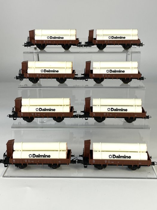 Lima H0 - Model train freight wagon set (8) - Set wagons... | Barnebys