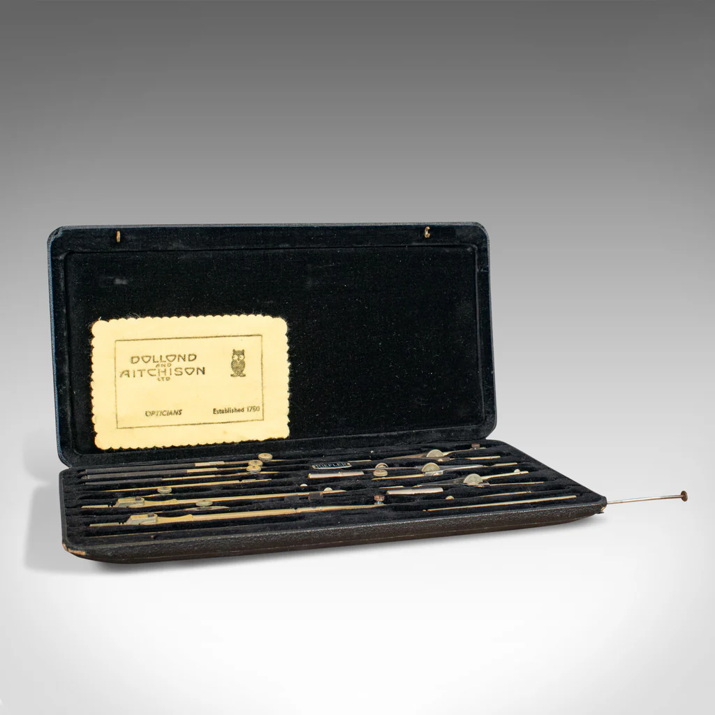 Vintage Draughtsman's Set, German, Drawing Instruments, Riefler, Circa ...