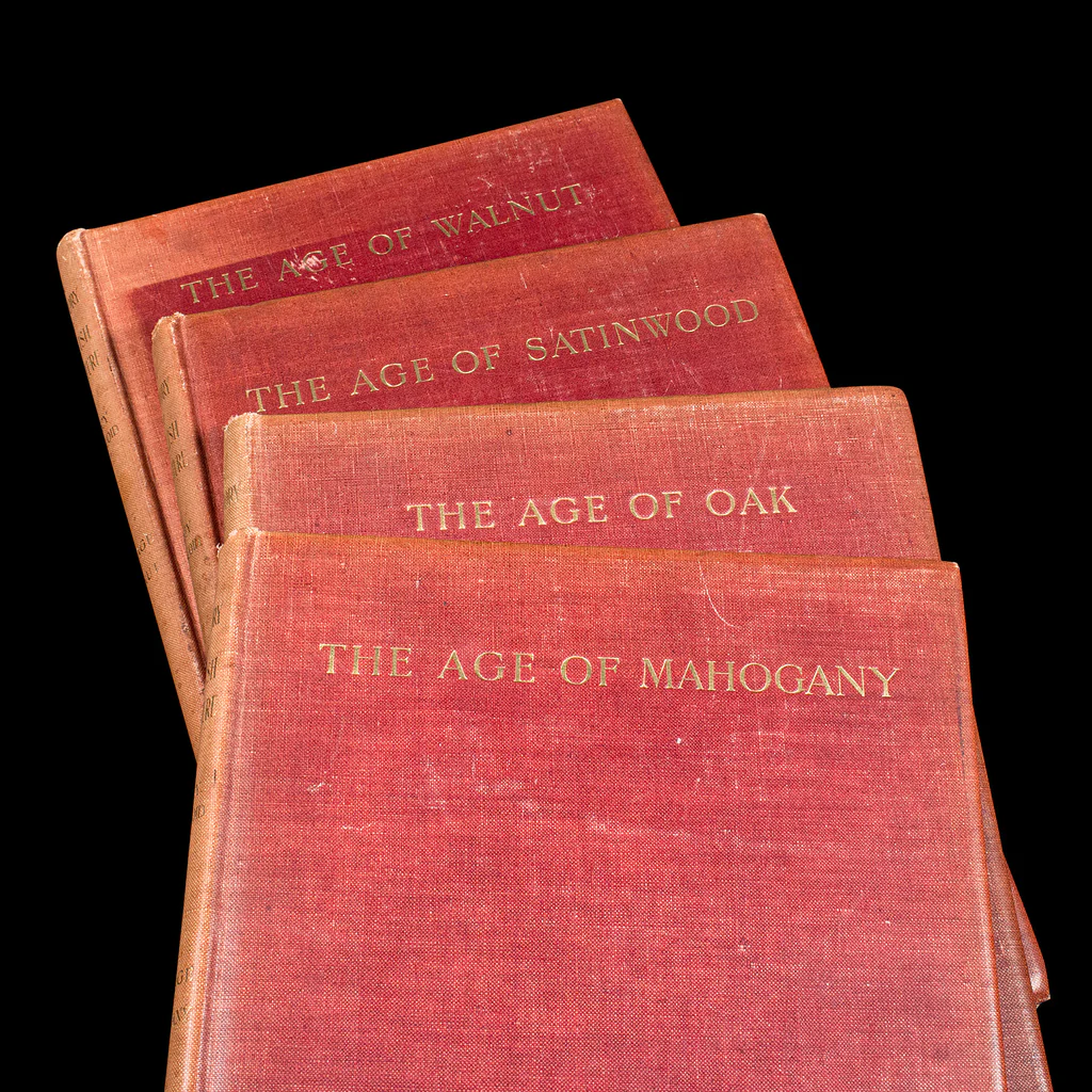 4vol Antique Reference Book Set, British Furniture, English, Macquoid ...