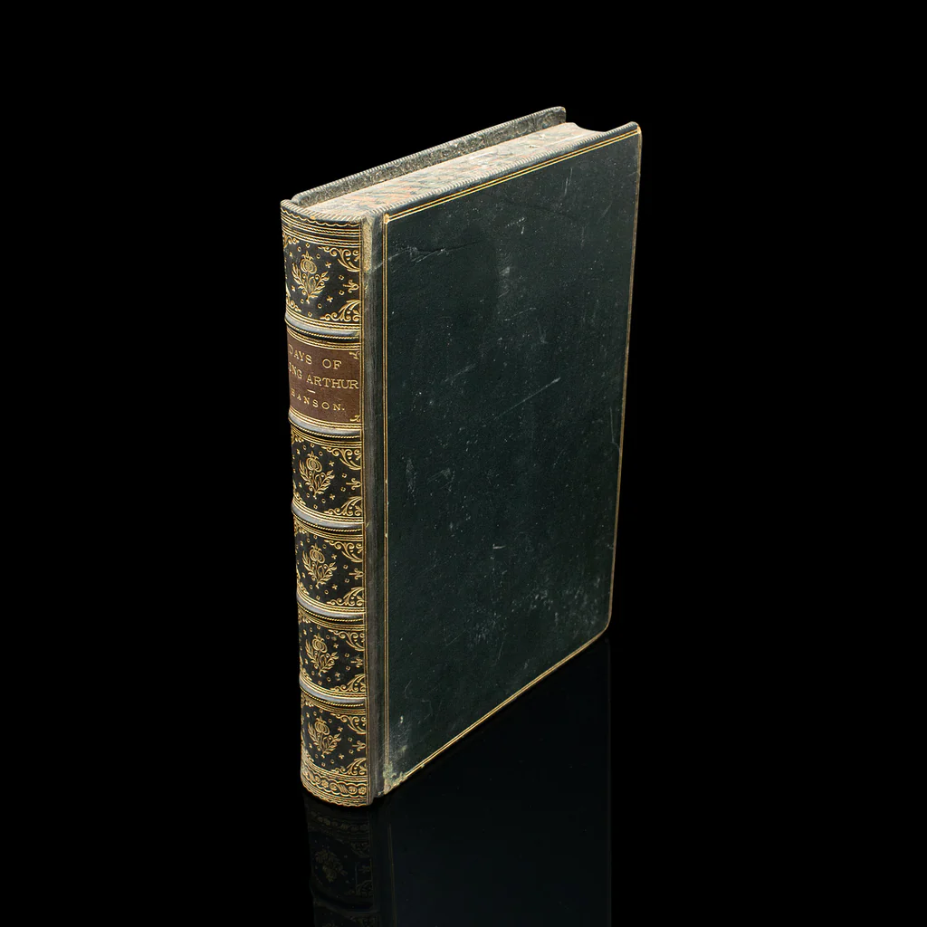 Antique Book, Days of King Arthur, Mythology, English, Fiction, Late ...