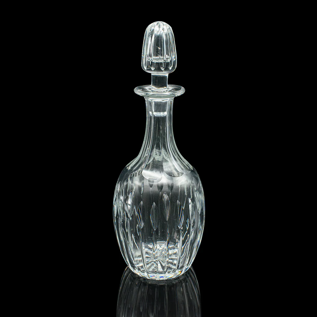 Vintage Port Decanter, English, Cut Glass, Liqueur, Spirit Vessel ...