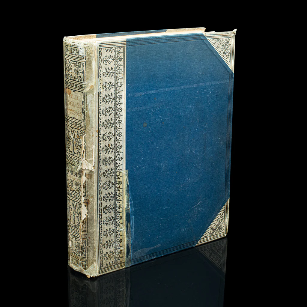 Antique Reference Book, Old English Glasses, Hartshorne, History ...