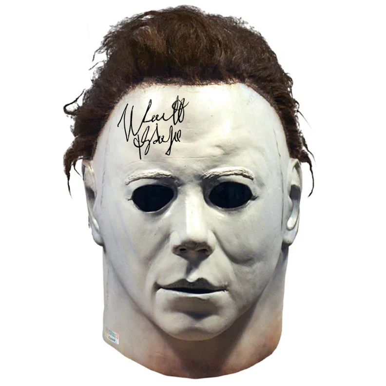 Nick Castle Autographed 1978 Halloween Michael Myers Deluxe Mask | Barnebys
