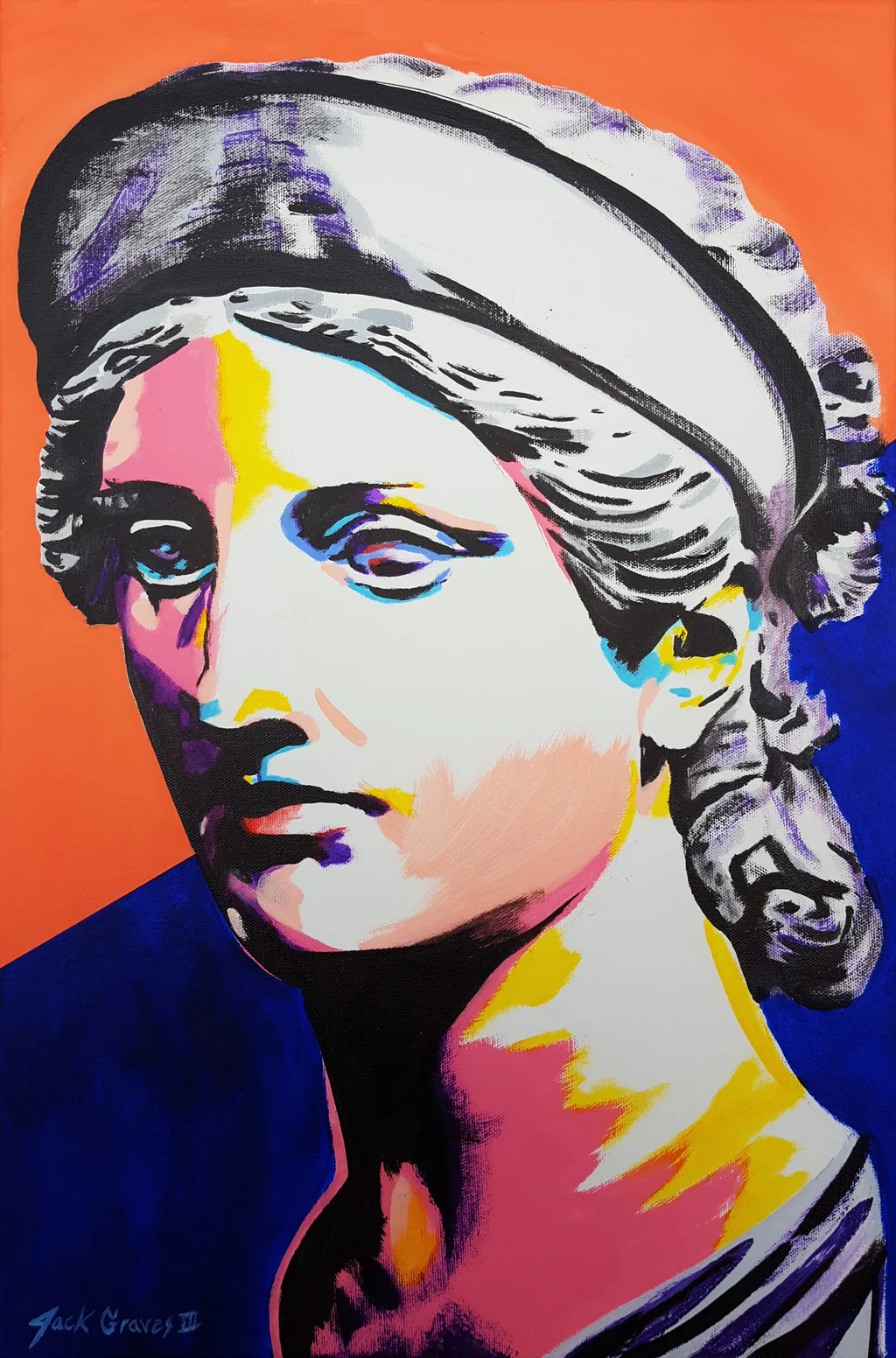 Jack Graves III, 'Greek Goddess Head Icon', Icon Series 2020 - Apr ...