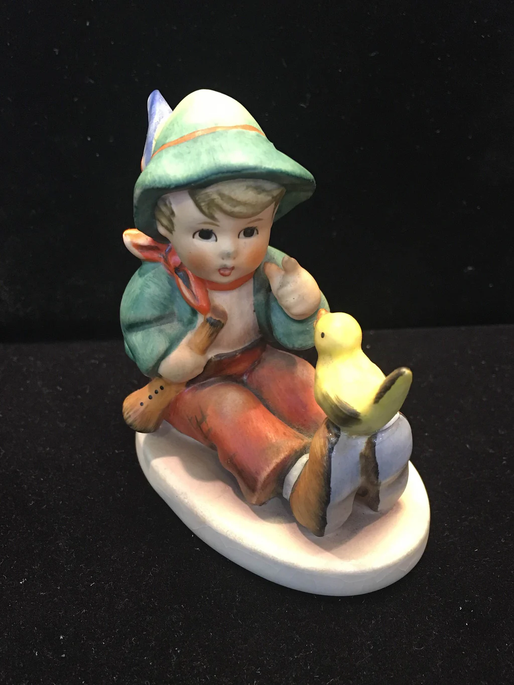 GOEBEL HUMMEL "Singing Lesson" Collectible Signed Figurine, circa ...