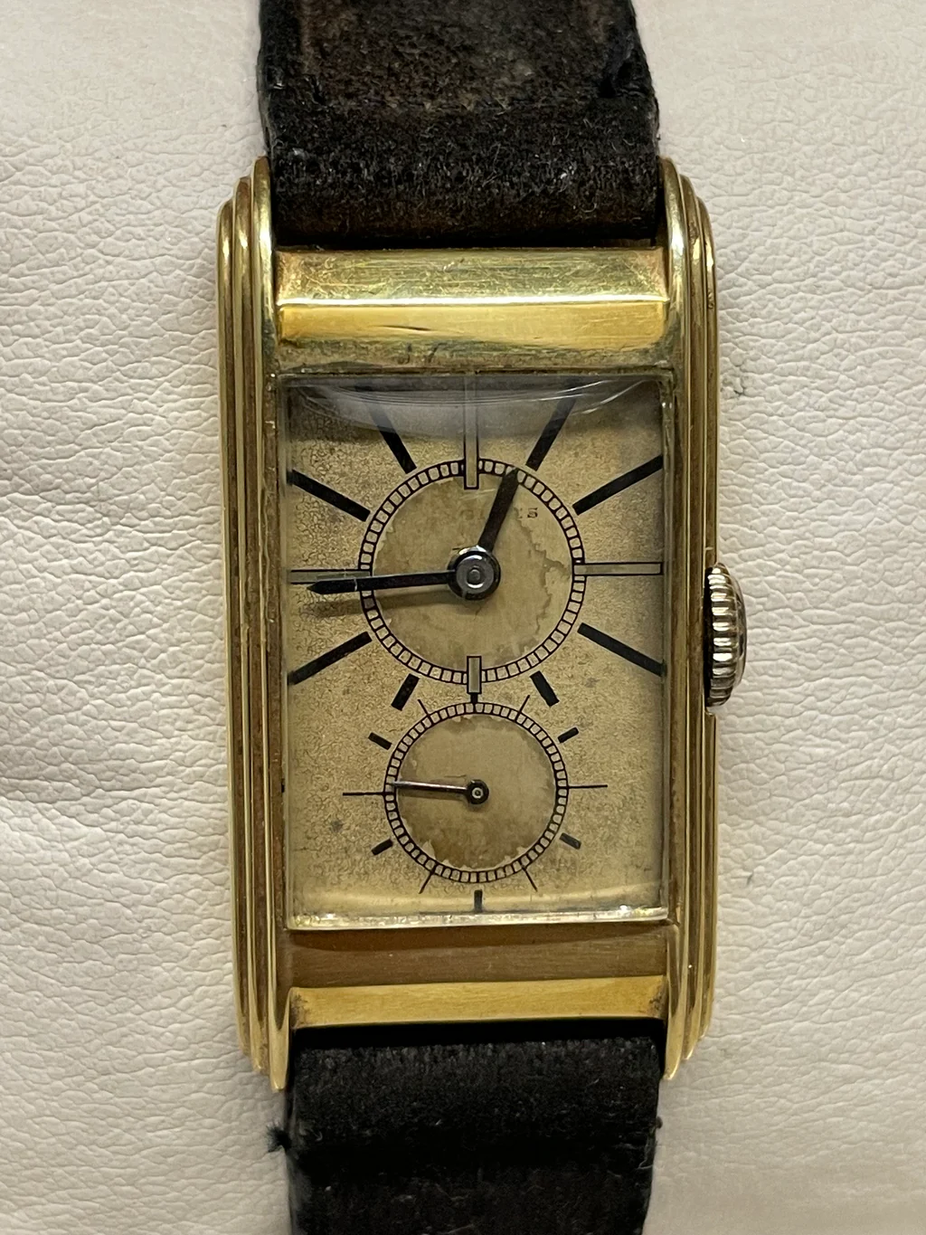 Longines Vintage 1920s Gold Tank Men´s Watch, Doctor's, Rare $20K APR w ...