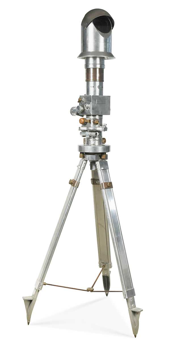 A Berlin Wall telescopic periscope manufactured by Carl Zeiss, circa ...