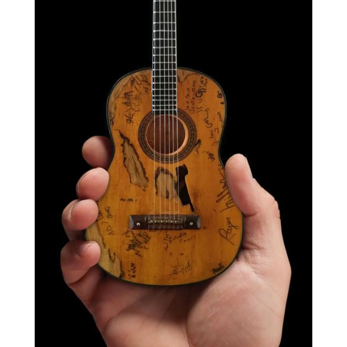 Willie Nelson Signature "Trigger" Mini Acoustic Guitar Replica | Barnebys