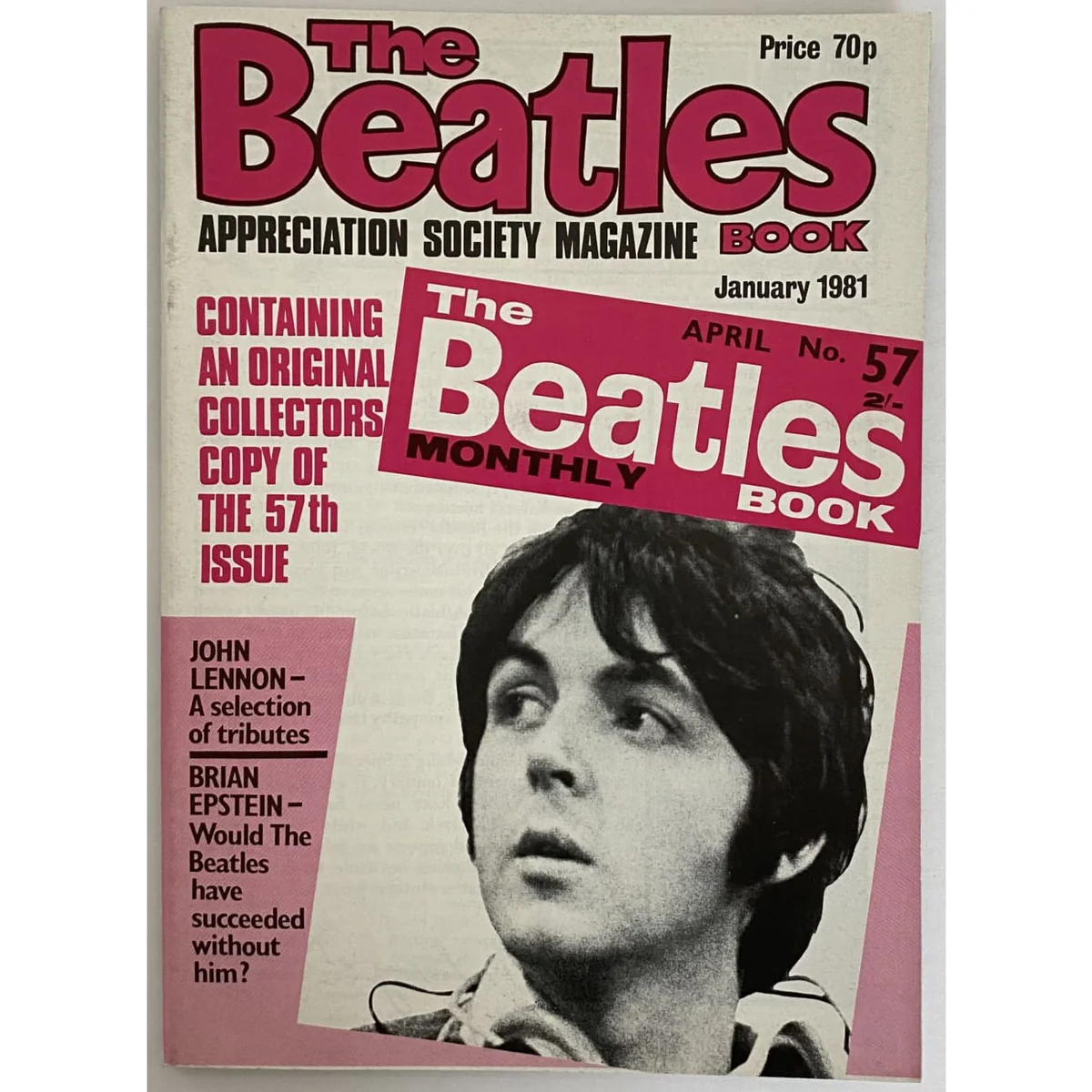 Beatles Book Monthly Magazines 1981 Issues - original 2nd era - sold ...