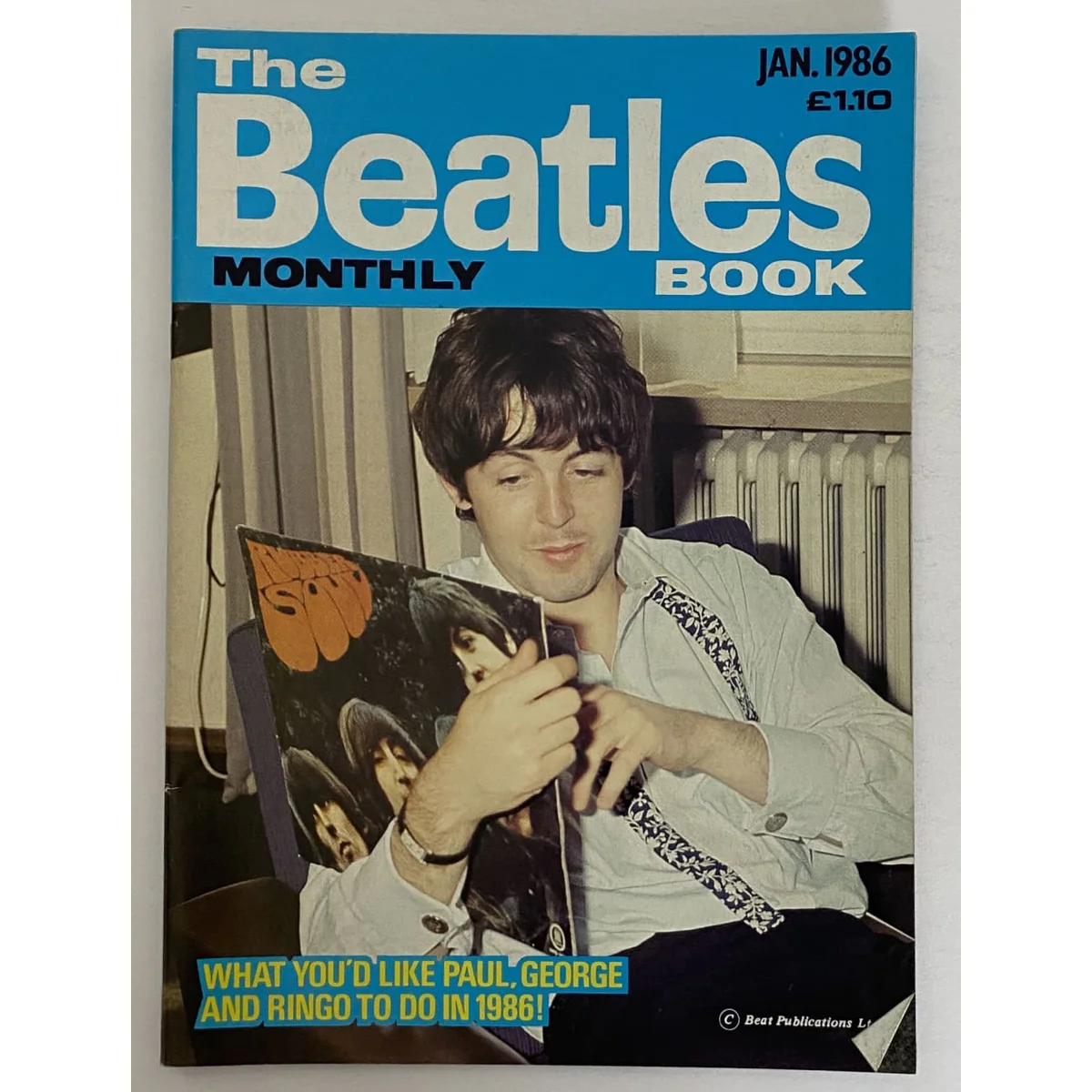 Beatles Book Monthly Magazines 1986 Issues - original 3rd era - sold ...
