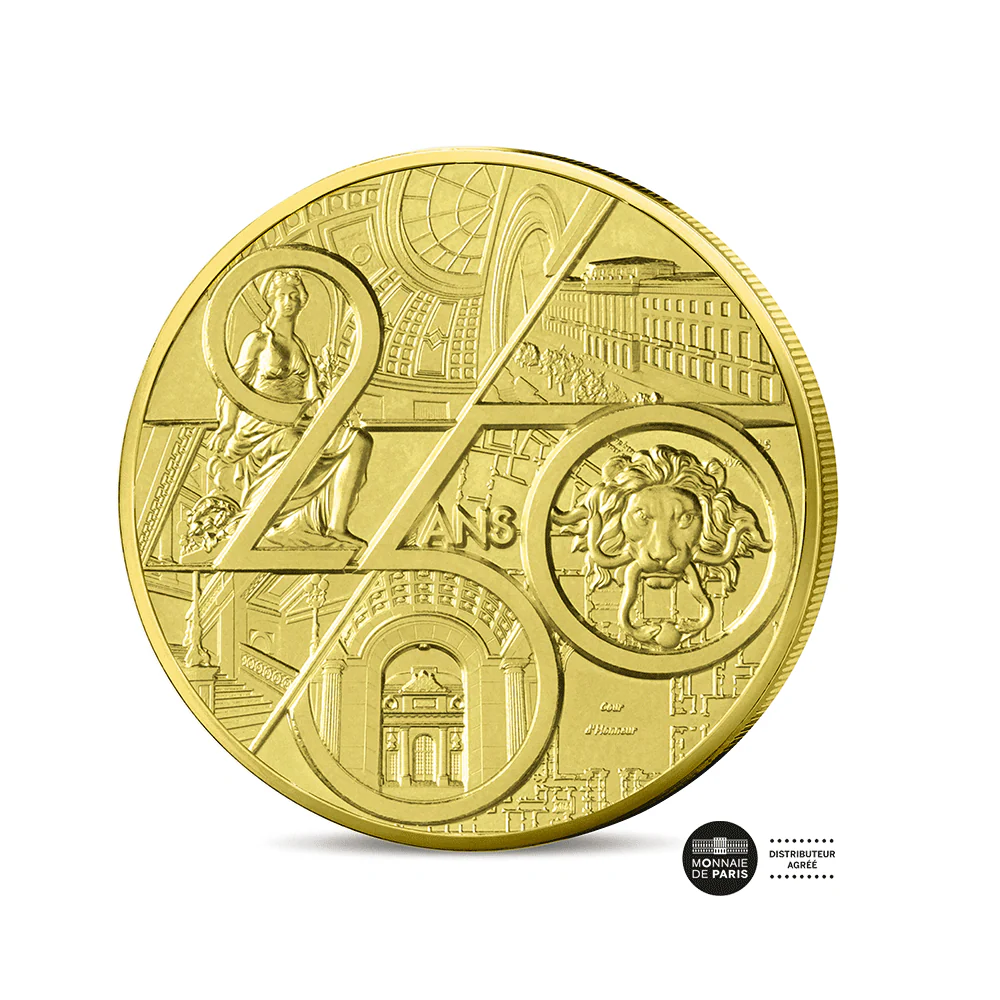 250 ans de la Monnaie de Paris - Mini-Médaille - 2025 | Barnebys