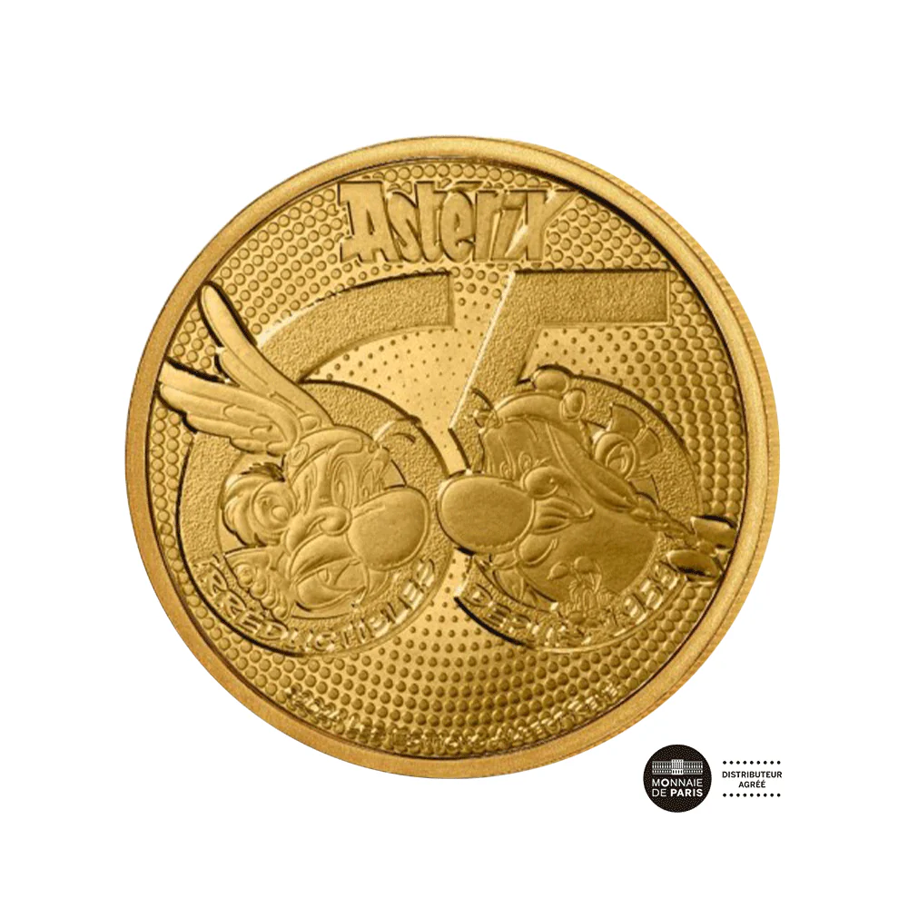 65 Ans d'Astérix - Mini-médaille - 2024 | Barnebys