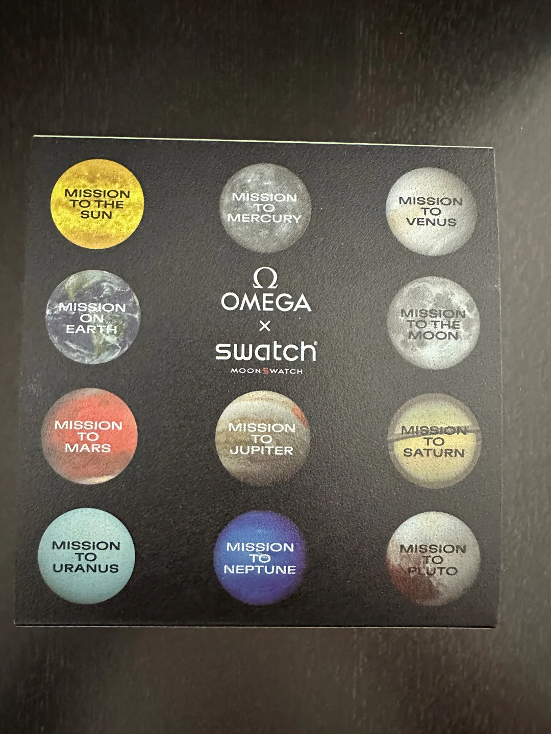 Swatch Moonswatch "Mission On Earth" Swatch x Omega Blue 42 SO33G100 ...