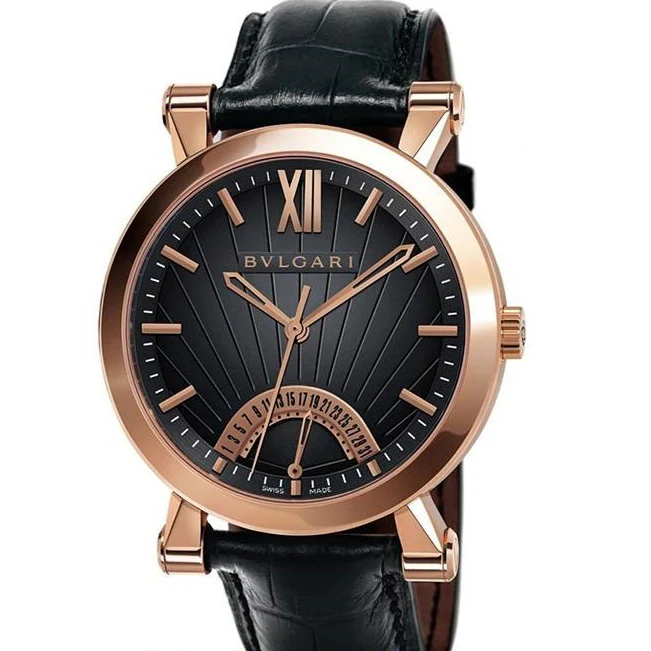 Bvlgari Sotirio Retro Date SBP42BGLDR | Barnebys