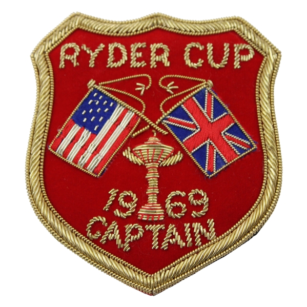 1969 Ryder Cup at Royal Birkdale Golf Club Commemorative Bullion Crest ...