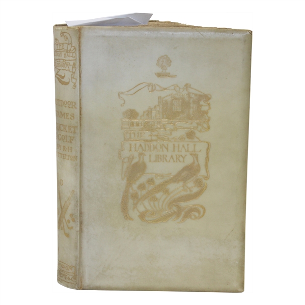 1901 'Out Door Games Cricket And Golf' Limited Edition Book by ...