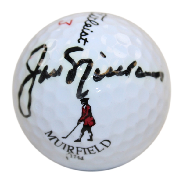 Jack Nicklaus Signed Muirfield Logo Golf Ball JSA ALOA | Barnebys