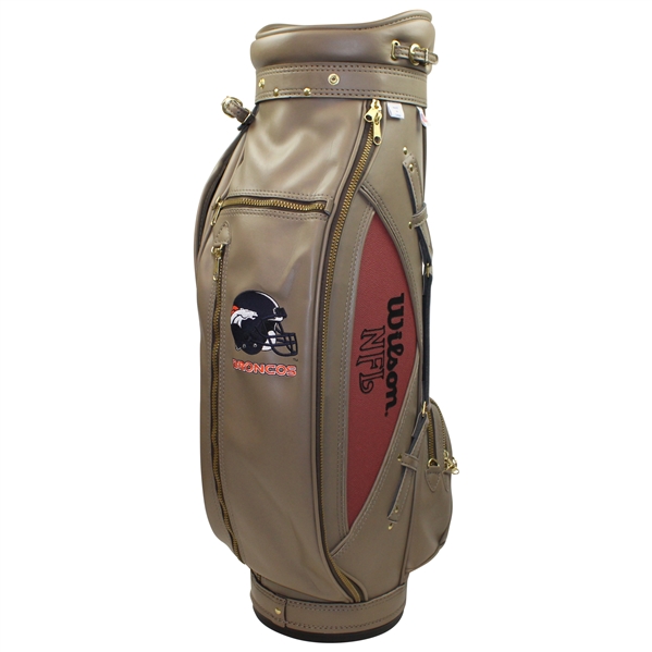 1999 NFL Super Bowl 33 Logo & Denver Broncos Logo Full Size Wilson Golf ...