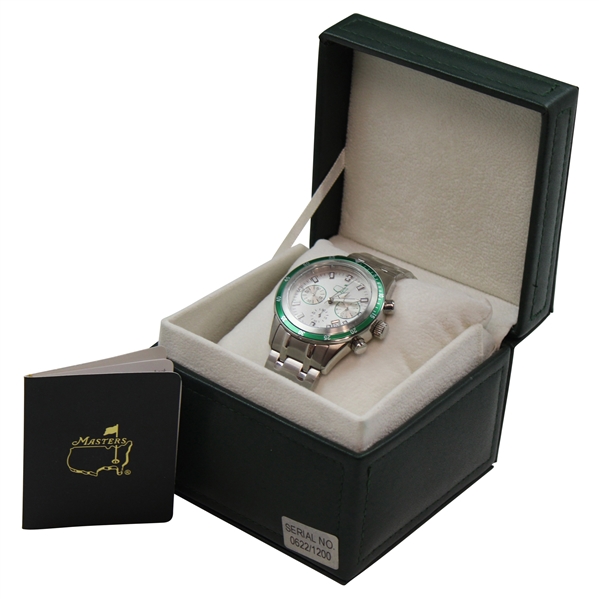 2010 Masters Tournament Limited Edition Stainless Steel Watch in ...
