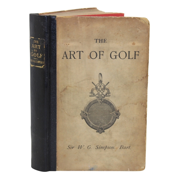 1887 'The Art Of Golf' First Edition Book by W. G. Simpson | Barnebys