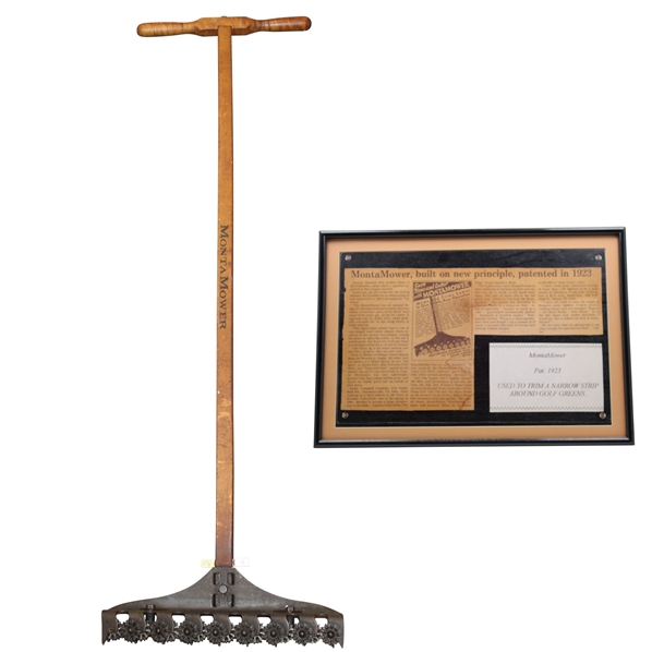 c1920's Monta Mower Working Hand Mower | Barnebys