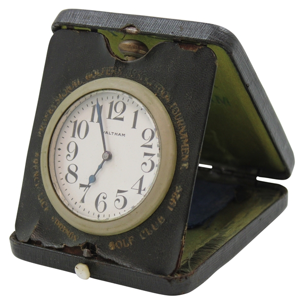 1924 PGA Championship at French Lick Waltham Stand/Travel Clock - Rare ...