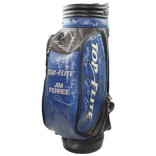 Jim Ferree's Personal Golf Bag Signed by Field Including Gary Player ...