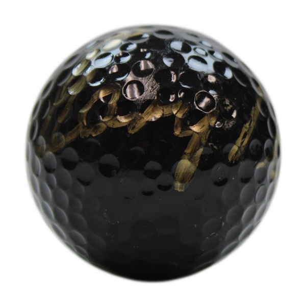 Gary Player Signed Blank Black Golf Ball JSA ALOA | Barnebys