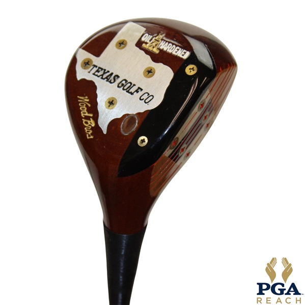 Texas Golf Co. Wood Bros. Custom Made Persimmon Driver by David Wood ...