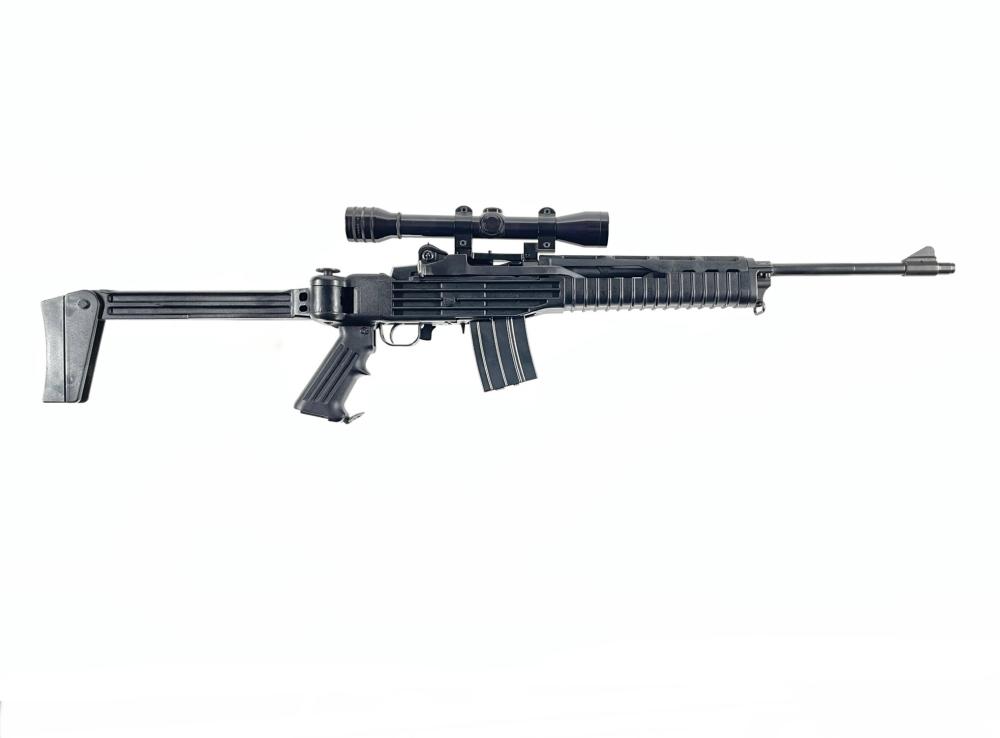RUGER MINI-14 .223 REM SEMI-AUTO RIFLE WITH REDFIELD SCOPE | Barnebys