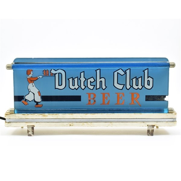 Dutch Club Beer 1930s Reverse Painted Glass Lamp RARE | Barnebys